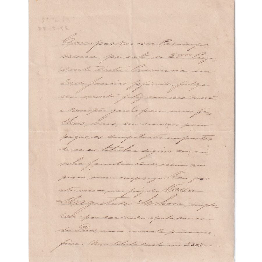 Três cartas históricas recebidas pela Princesa Isabel (1888) | Glórias ...
